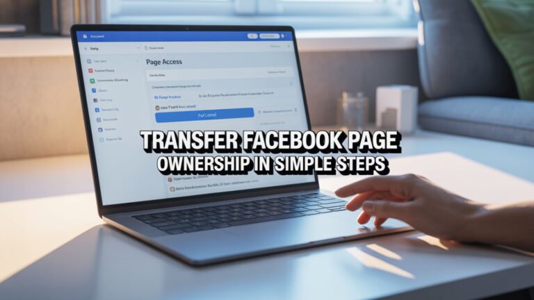 How to Transfer Facebook Page Ownership: Step-by-Step Guide